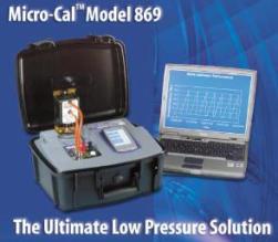 SETRA SYSTEMS MODEL 869 ULTRA-LOW PRESSURE AND DOCUMENTING CALIBRATOR